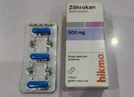 زيثروكان 500mg كبسولات - روشتة