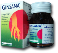 Ginsana 115mg Capsule - Rosheta