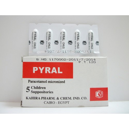 Pyral 250mg Supp - Rosheta