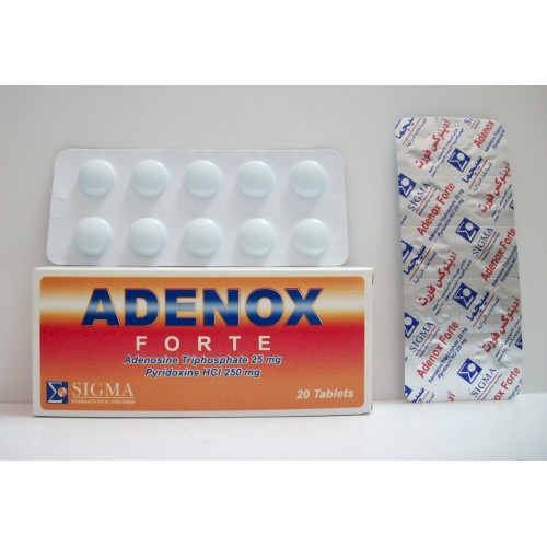 Adenox Forte 25mg Tablets - Rosheta