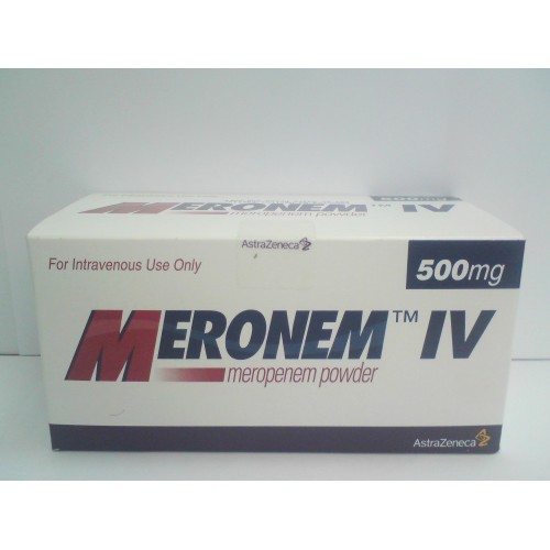 Meronem 500mg Ampoules - Rosheta