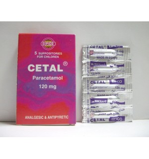 Cetal 120mg Supp - Rosheta