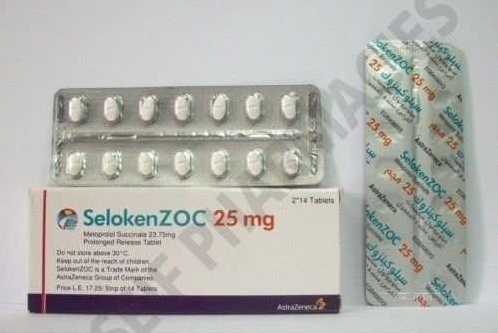 seloken zoc 25mg Tablets - Rosheta