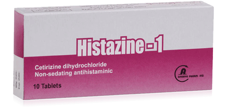 Histazine-1 10mg Tablets - Rosheta