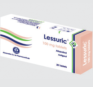 Lessuric 100mg Tablets - Rosheta
