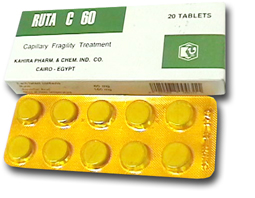 Ruta -C 60mg Tablets - Rosheta