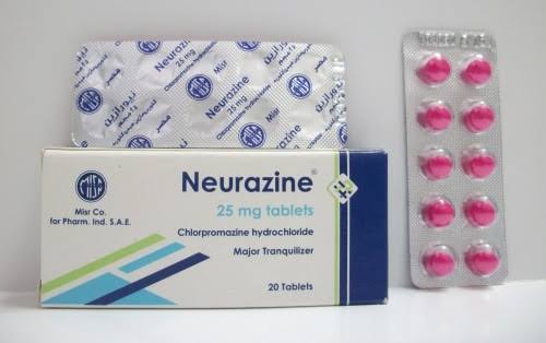 Neurazine 25mg Tablets - Rosheta