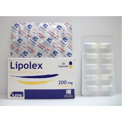 Lipolex 200mg Capsule - Rosheta