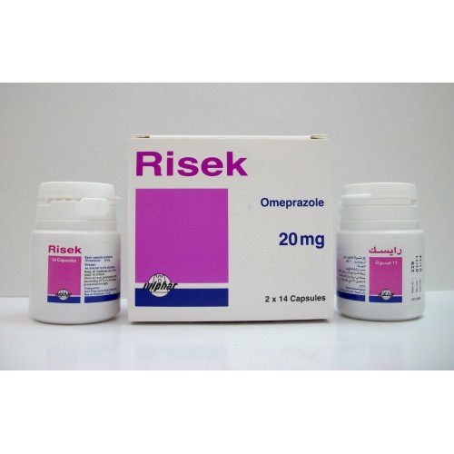 Risek 20mg Capsule - Rosheta
