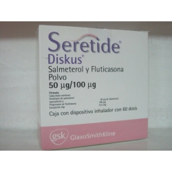 Seretide Discus 100mcg Inhalation - Rosheta