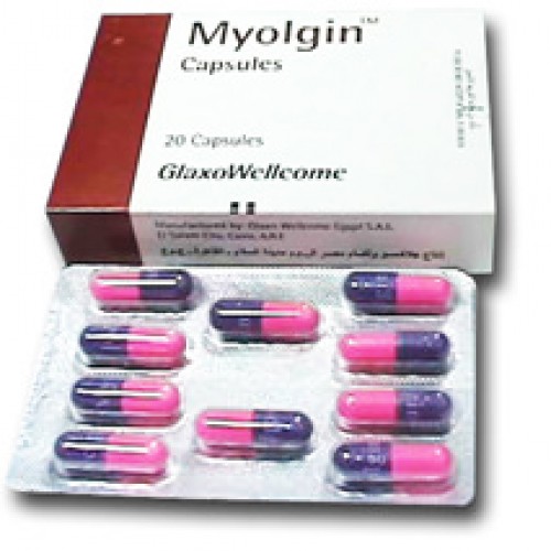 Myolgin 250mg Capsule - Rosheta