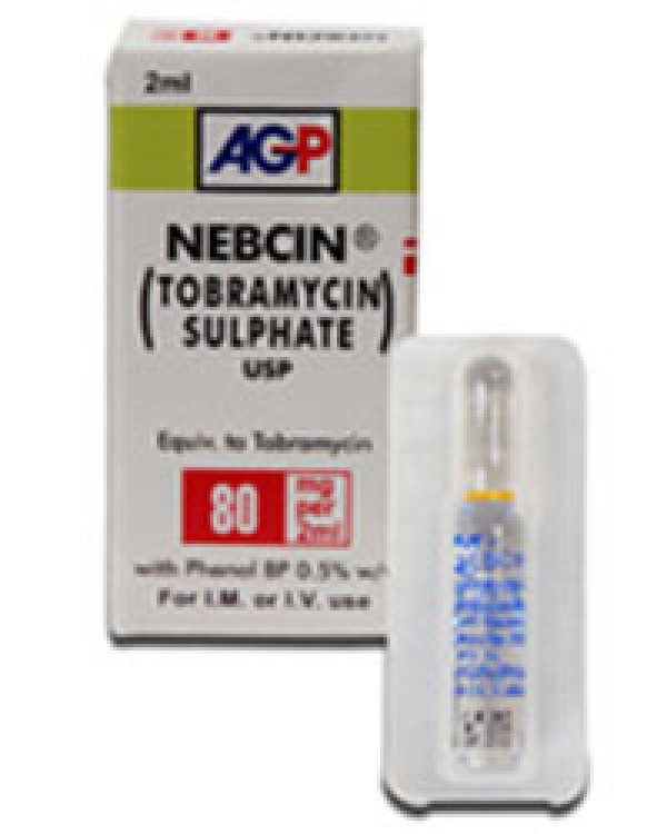 Nebcin 80mg Ampoules - Rosheta