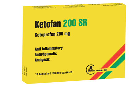 Ketofan 200mg Capsule - Rosheta