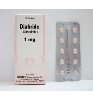 Diabride 1mg Tablets - Rosheta
