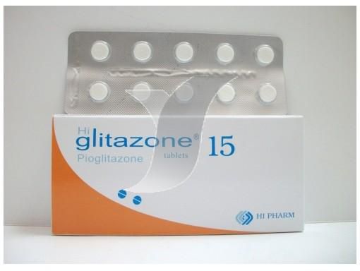 Hi Glitazone 15mg Tablets - Rosheta