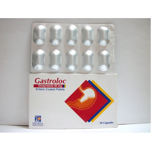 Gastroloc 40 40mg Capsule - Rosheta