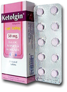 Ketolgin 25mg Tablets - Rosheta