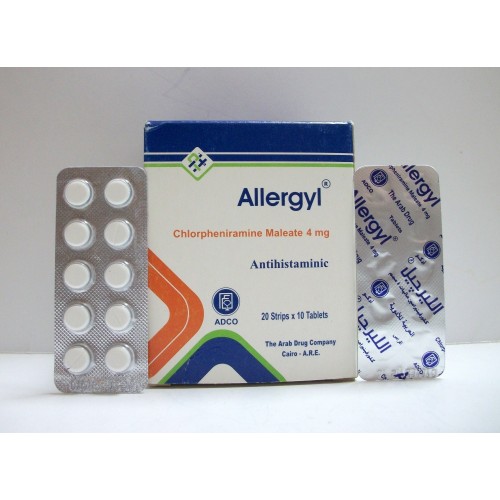 Allergyl Oral 4mg Tablets - Rosheta