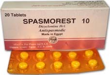 Spasmorest 10mg Tablets - Rosheta