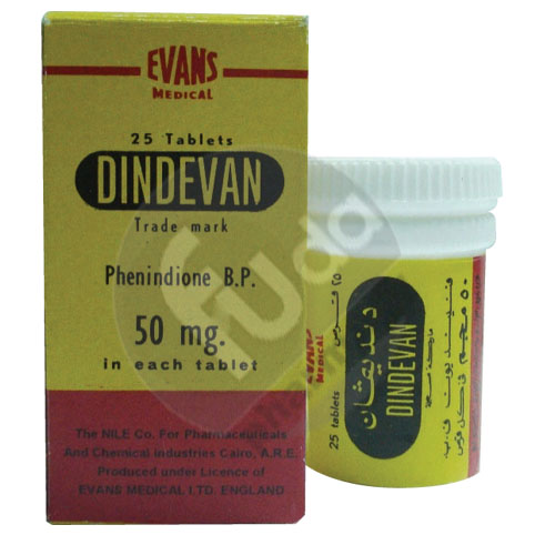 Dindevan 50mg Tablets - Rosheta