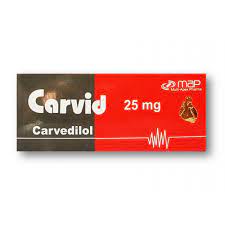 Carvid 25mg Tablets - Rosheta