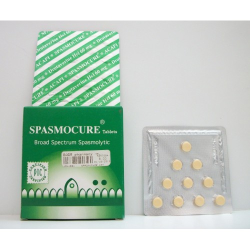 Spasmocure 60mg Tablets - Rosheta