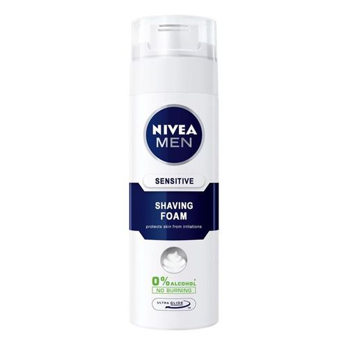 Nivea Sensitive Skin Shaving Foam 200ml Cream Rosheta