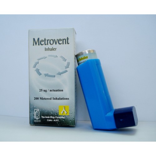 Metrovent 25mcg Inhalation - Rosheta