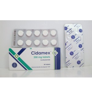 Cidamex 250mg Tablets - Rosheta