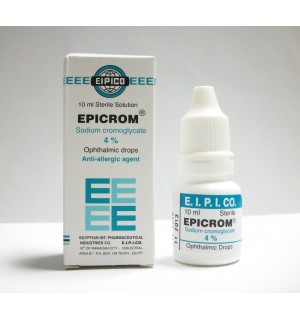Epicrom 4% Eye Drops - Rosheta