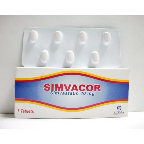 Simvacor 40mg Tablets - Rosheta