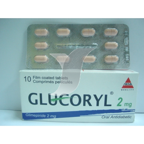 Glucoryl 2mg Tablets - Rosheta