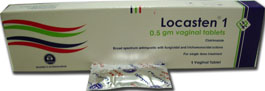 Locasten vaginal 0.1gm Vaginal - Rosheta