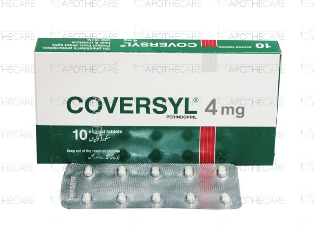 Coversyl 4mg Tablets - Rosheta