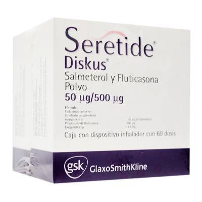Seretide Discus 50mcg Inhalation - Rosheta