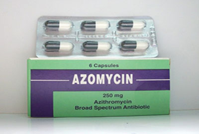 Azomycin 250mg Capsule - Rosheta