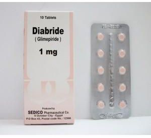 Diabride 1mg Tablets - Rosheta
