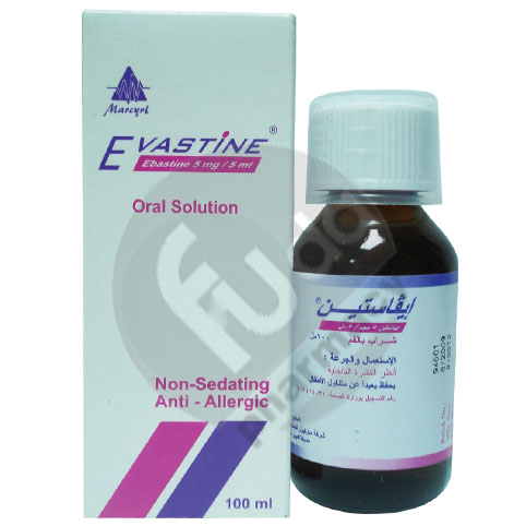 Evastine 5mg Syrup - Rosheta