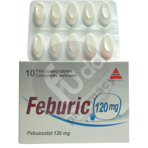 Feburic 120mg Tablets - Rosheta