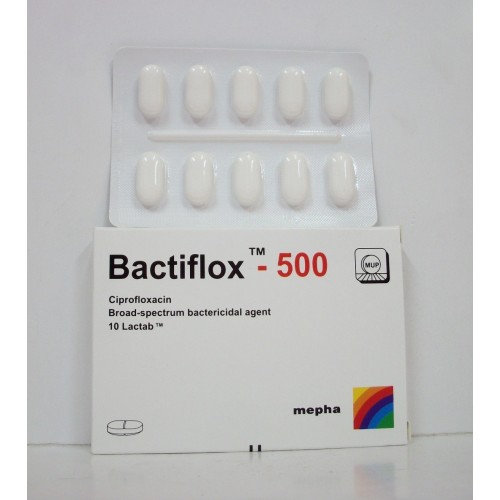 Bactiflox 500mg Tablets - Rosheta