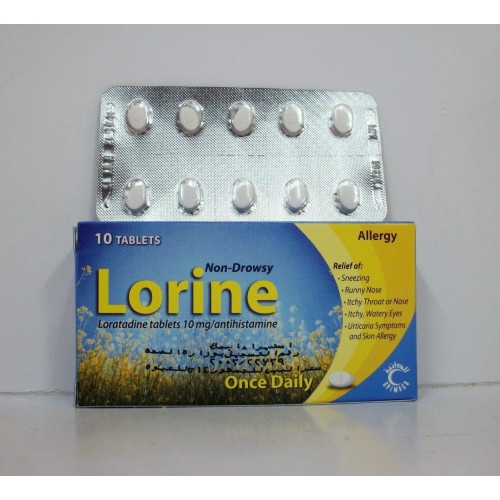 Lorine 10mg Tablets - Rosheta