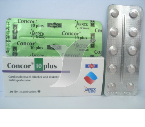 Concor 10 Plus 10mg Tablets - Rosheta