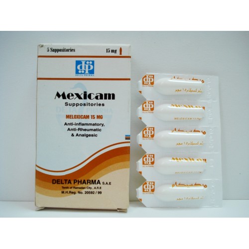 Mexicam 15mg Supp - Rosheta