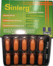 Sinlerg 30mg Tablets - Rosheta