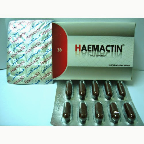 Haemactin 54mg Capsule - Rosheta