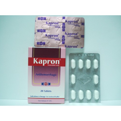 Kapron 500mg Tablets - Rosheta