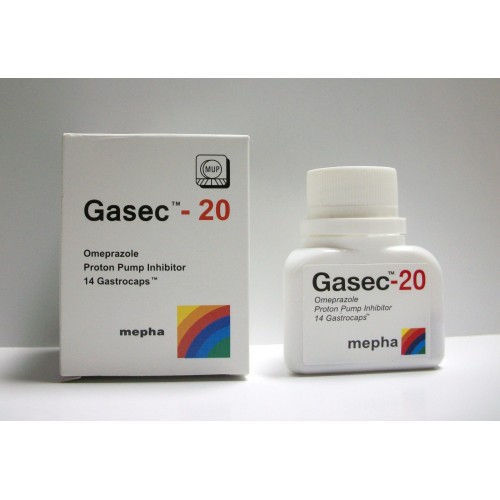 Gasec 20 20mg Capsule - Rosheta