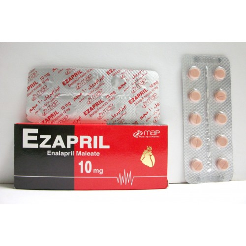 Ezapril 10mg Tablets - Rosheta