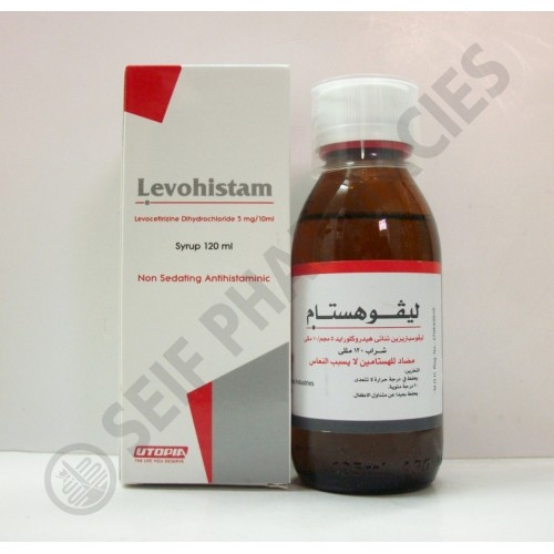 Levohistam 5mg Syrup - Rosheta