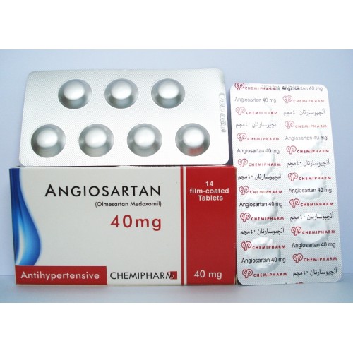 Angiosartan 40mg Tablets - Rosheta